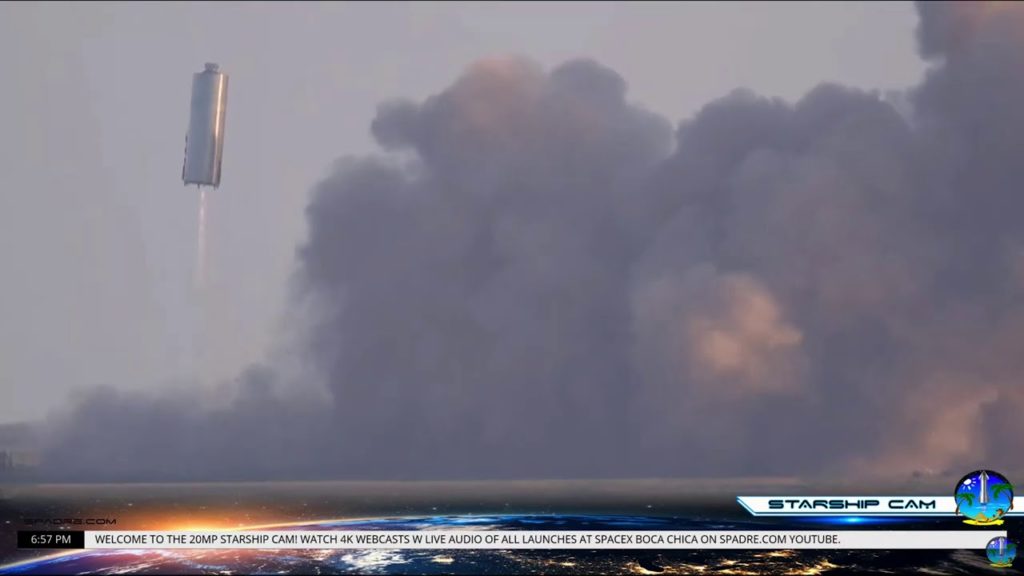 SpaceX Starship SN5 prototype takes first hop – Test-flight video ...